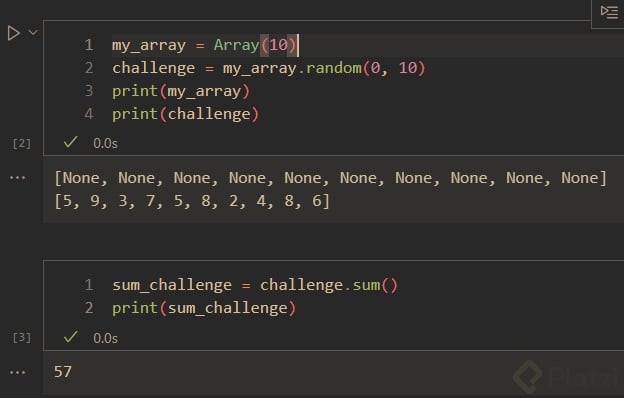 Crear un array - Platzi